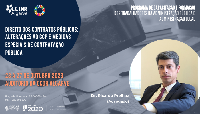 CCDR Algarve promove capacitação sobre contratação pública | CCDR Algarve